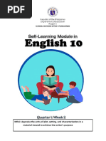 Q1 English10 Module 3 | PDF | Plot (Narrative) | Learning