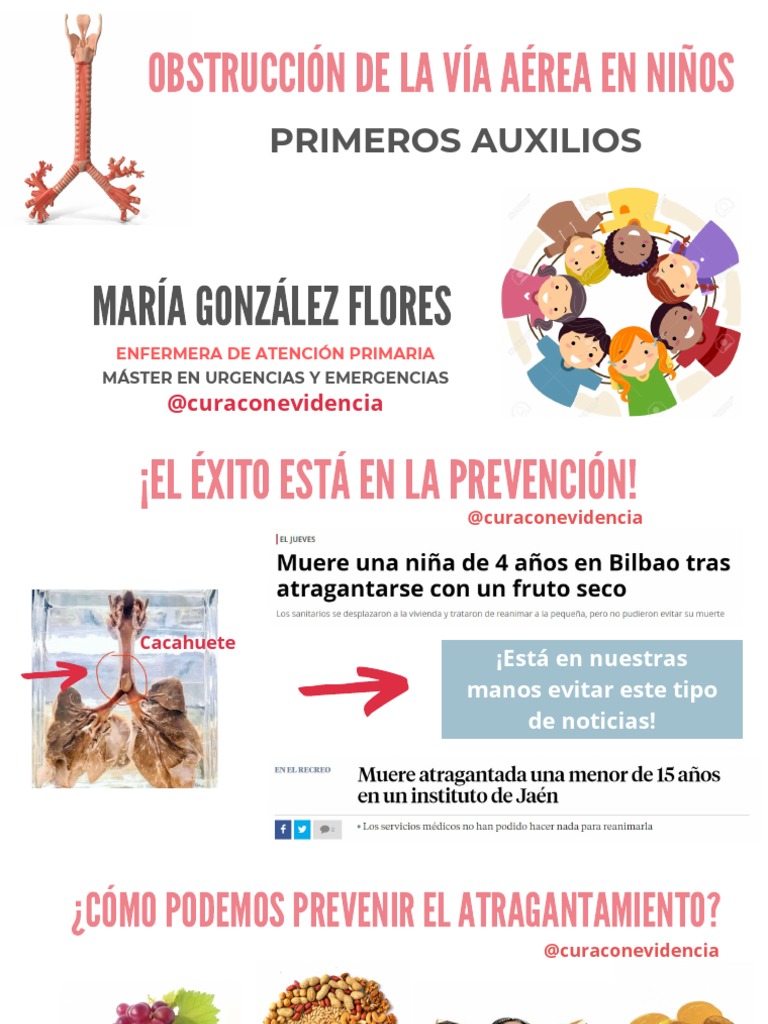 Obstrucción de La Vía Aérea en Niños | PDF