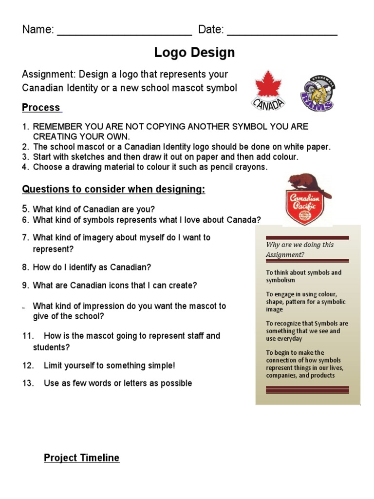 Canadian Identity Logo Design Guide | PDF | Human Communication