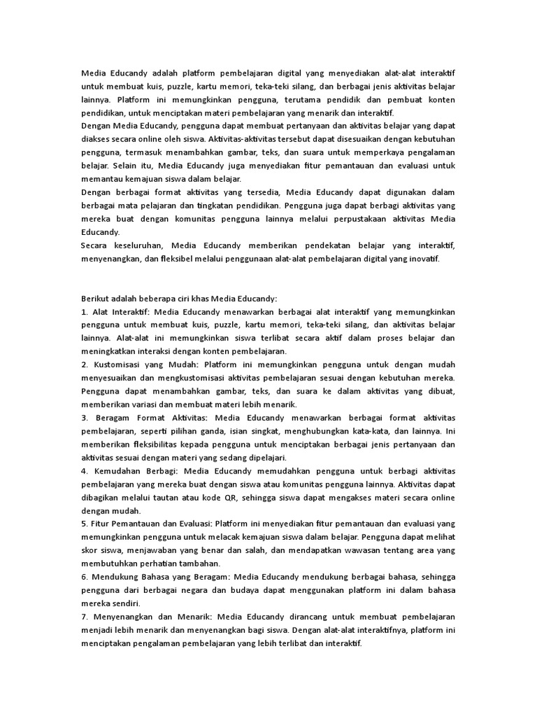 Media Educandy | PDF