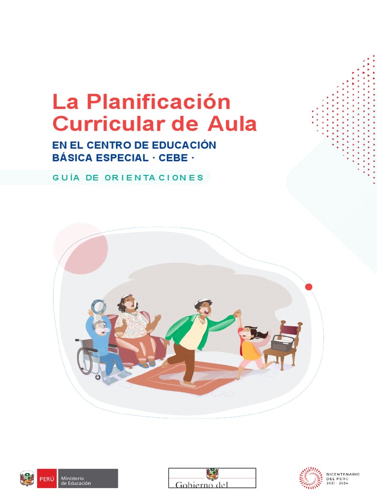 Guia de Planificacion Curricular de Aula - CEBE | PDF | Evaluación ...