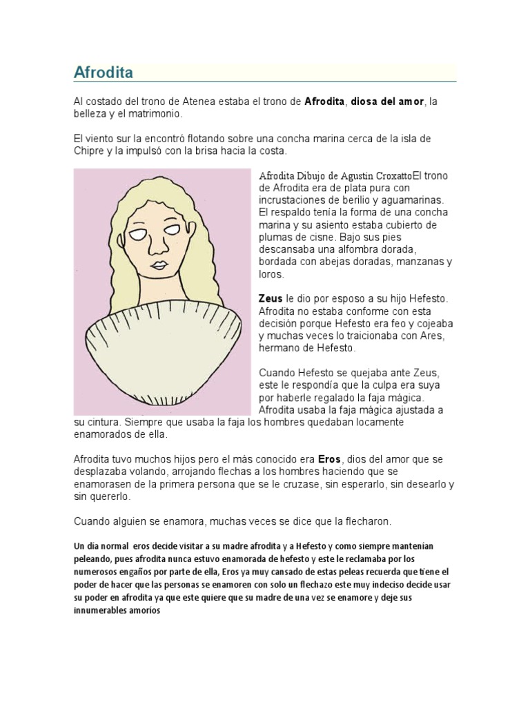 Afrodita | PDF | Afrodita | Eros