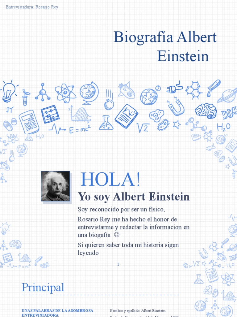 Albert Einstein... | PDF | Albert Einstein | Gravedad