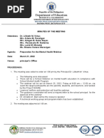 NARRATIVE REPORT Parent Teacher Conference | PDF | Leadership | Cognition