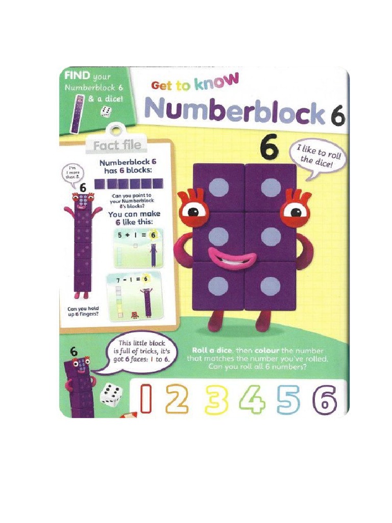 Numberblocks 1-10 | PDF