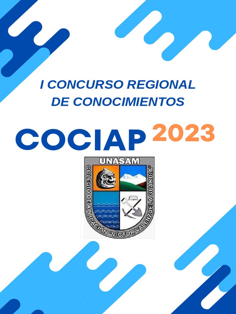 Concurso COCIAP-UNASAM 2023 | PDF | Números | Trigonometría