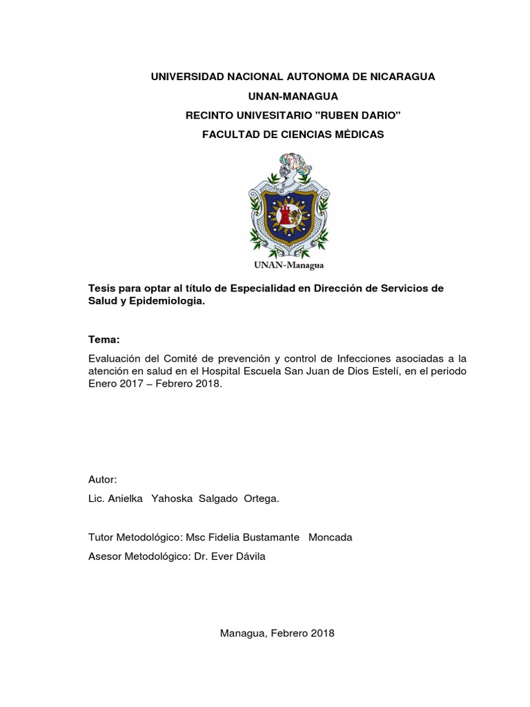 Universidad Nacional Autonoma de Nicaragua Unan-Managua Recinto ...