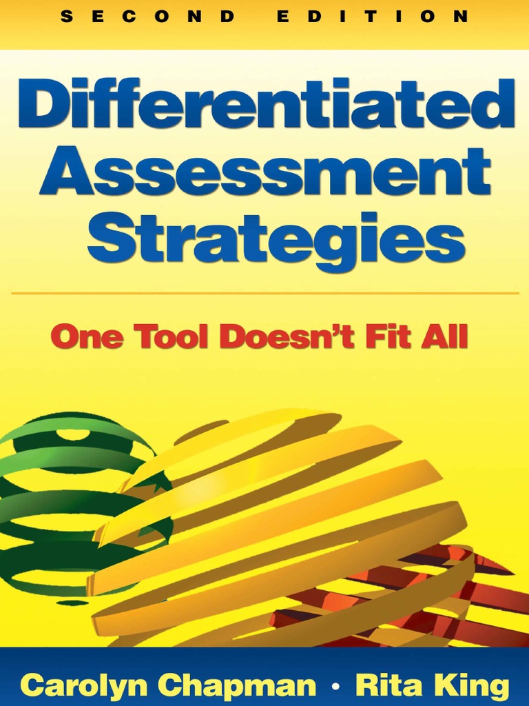 Carolyn Chapman - Rita King - Differentiated Assessment Strategies ...