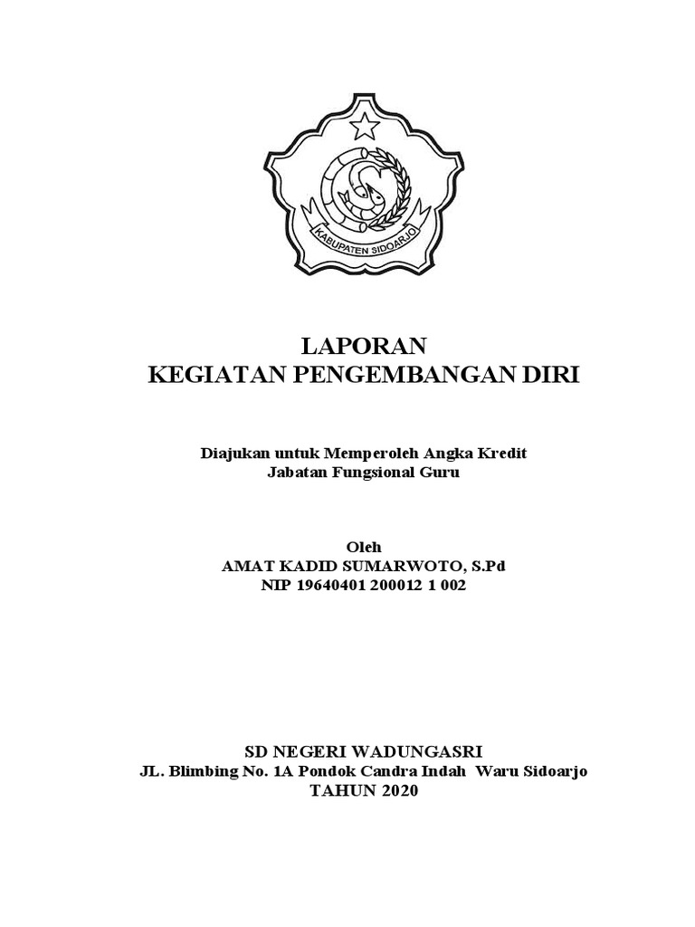 Contoh Laporan PKB 2020 | PDF