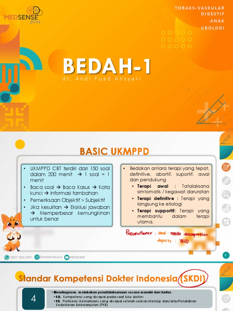 Coretan Tutor - Bedah 1 | PDF