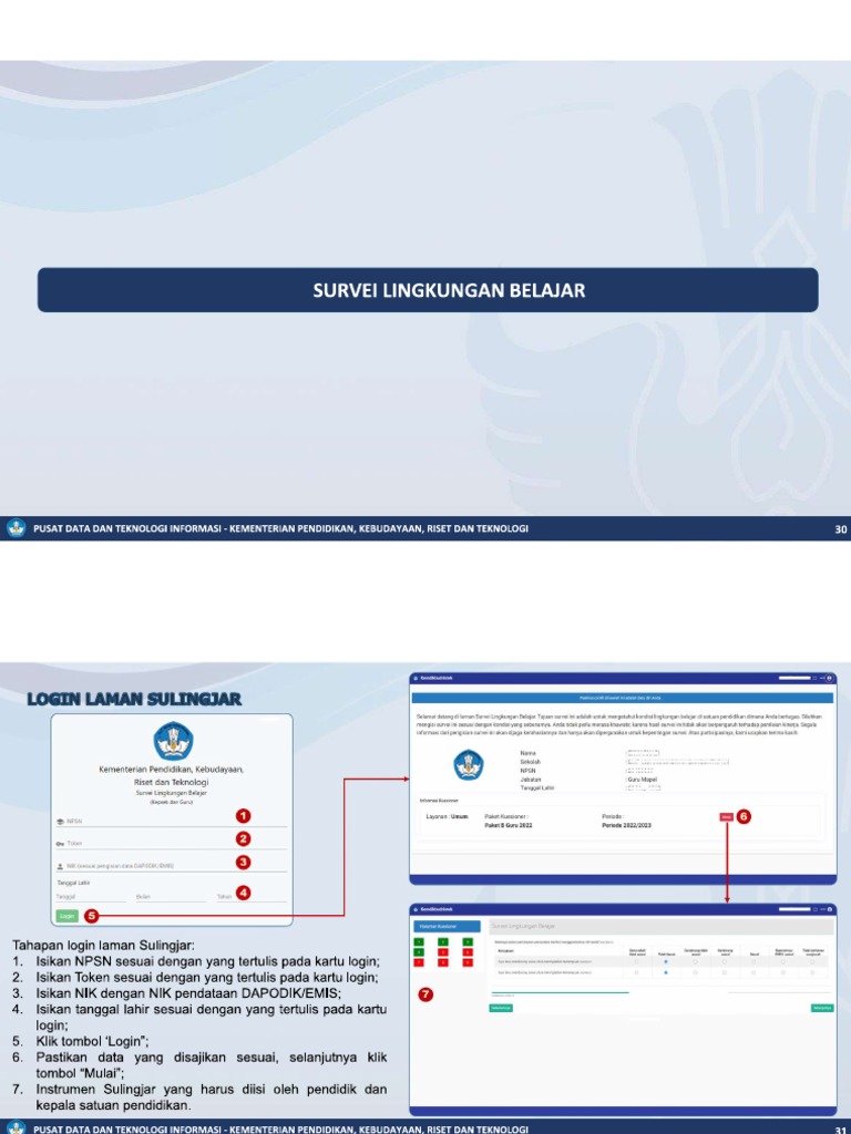 Panduan Pengisian Sulingjar | PDF