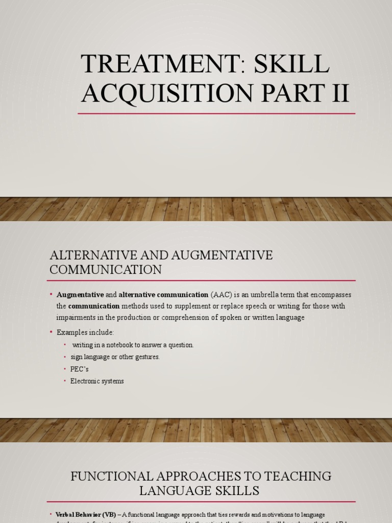 BCAT-Treatment-Skill Acquisition Part II | PDF | Reinforcement ...