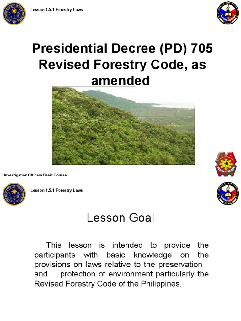 4.5.1 Forestry Laws | PDF | Forestry | Fine (Penalty)