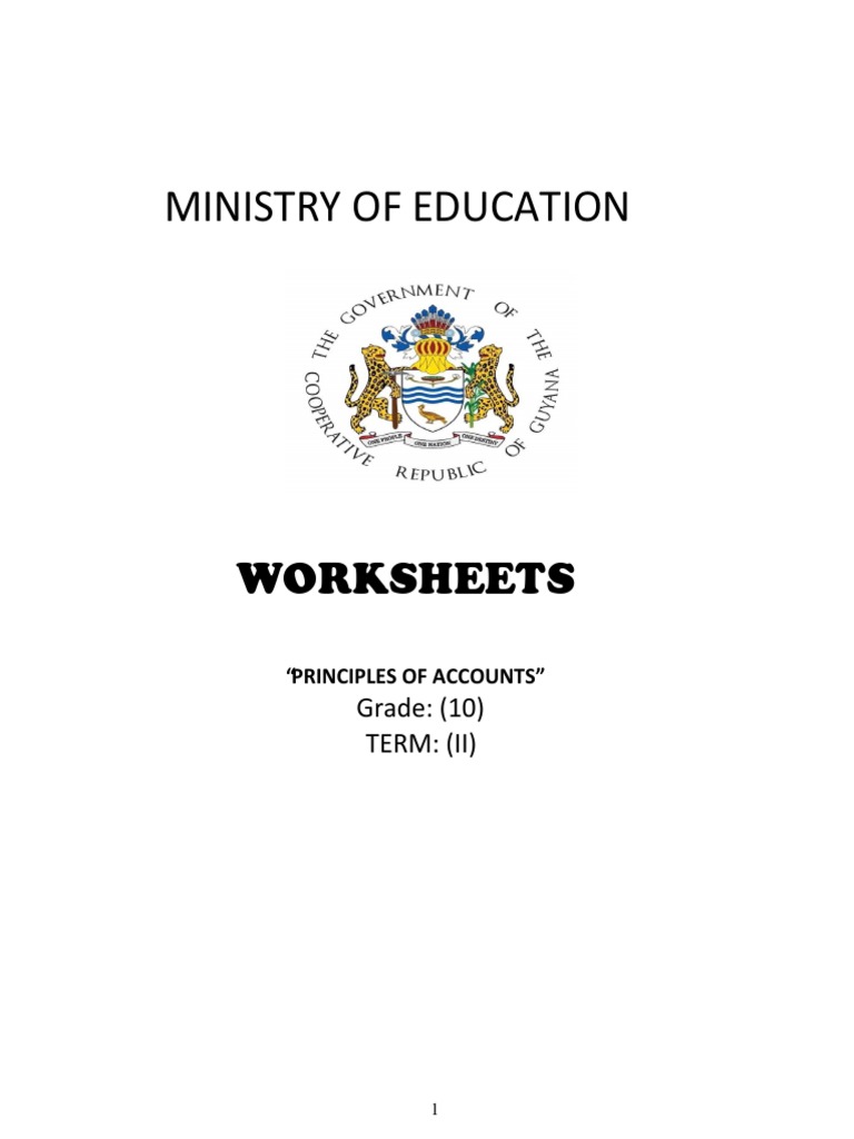 Poa Grade 10 Worksheet 21 February 2022 | PDF | Balance Sheet | Partnership