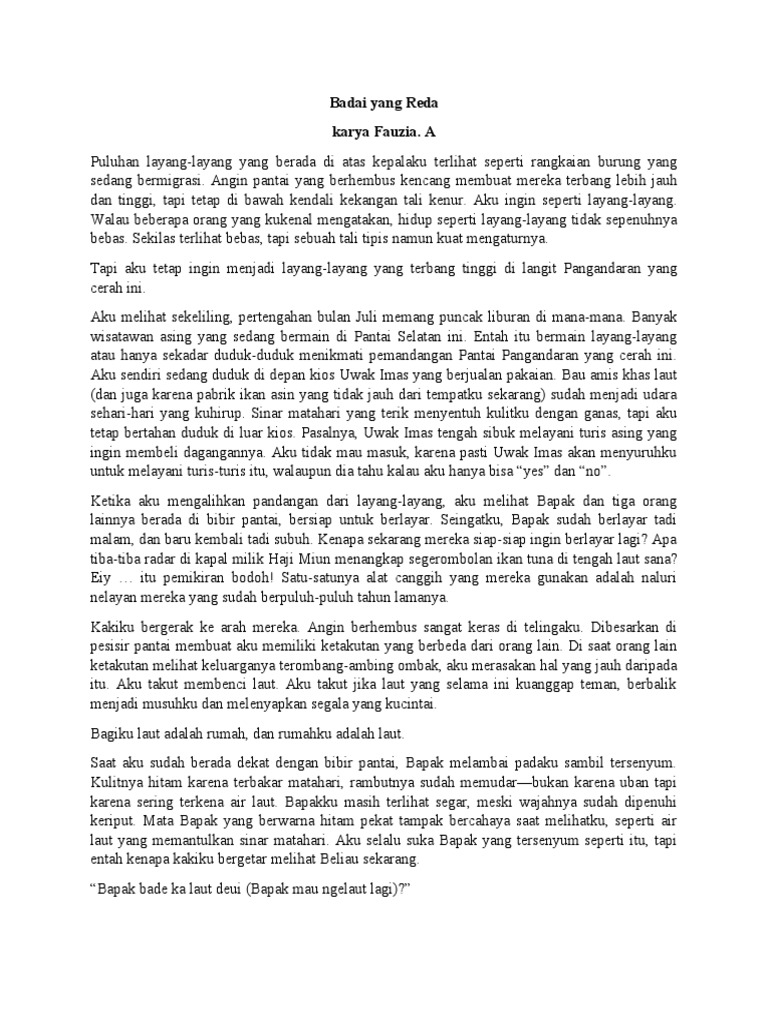 Badai Yang Reda | PDF