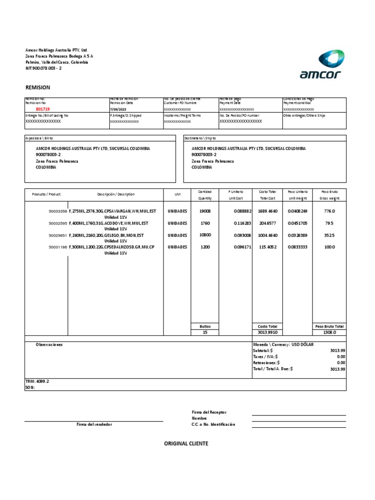 Remision Actualizada 2 | PDF | Comercio | El comercio internacional