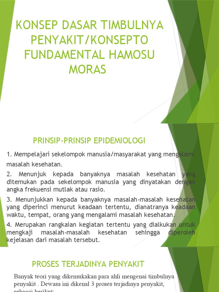 KONSEP DASAR TIMBULNYA PENYAKIT-PPT (Autosaved) | PDF KONSEP DASAR TIMBULNYA PENYAKIT-PPT (Autosaved) | PDF