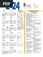 Calendario-Academico-2025 Unalm | PDF | Gobierno