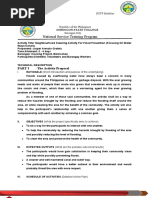 NSTP 2 Project Proposal Sample Template | PDF | Philippines | Volunteering