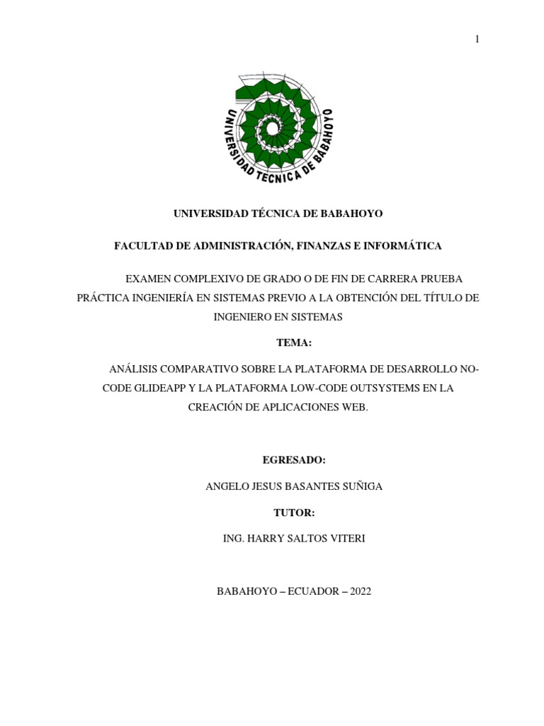 E Utb Fafi Sist 000274 | PDF | Software de la aplicacion | Red mundial