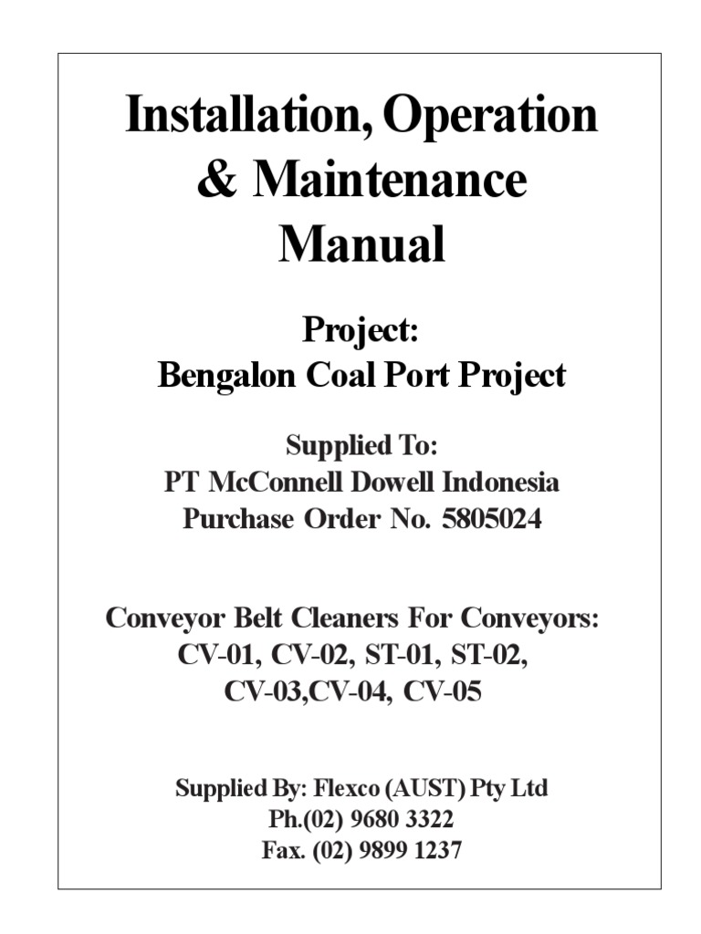 Flexco Belt Cleaners | PDF | Belt (Mechanical) | Screw