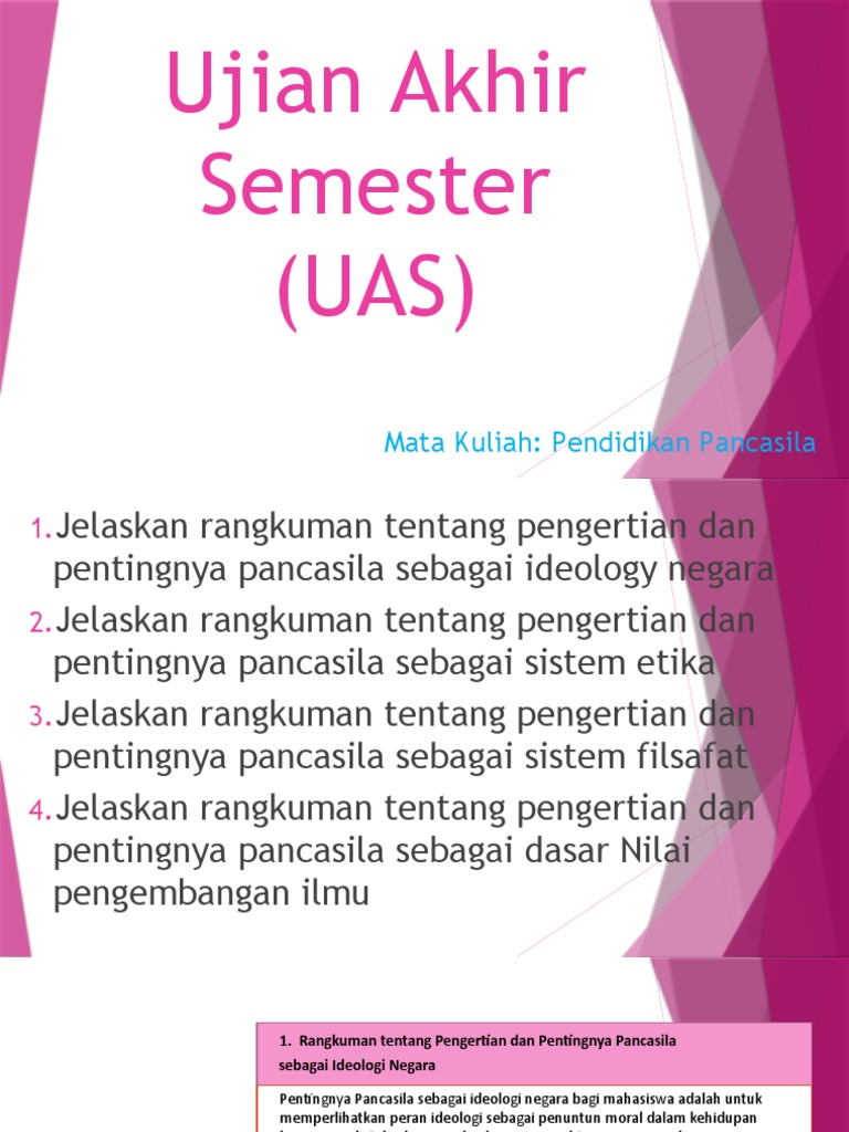 UAS Pend Pancasila | PDF | Filsafat | Sains & Matematika