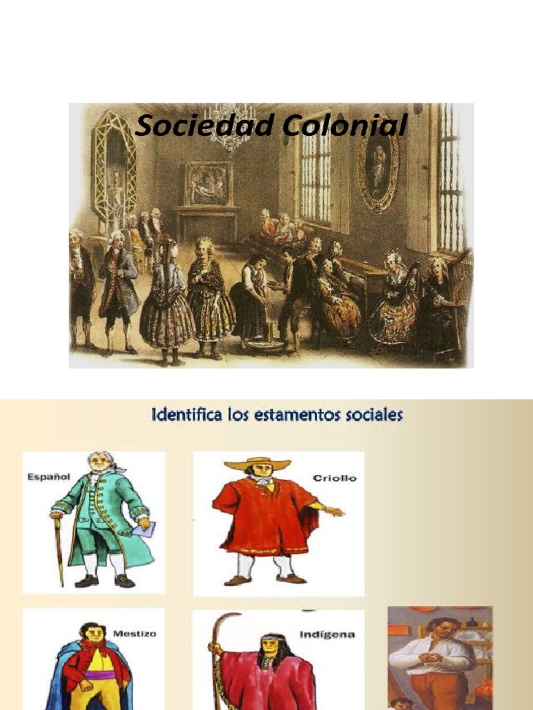 8vo A La Sociedad Colonial | PDF