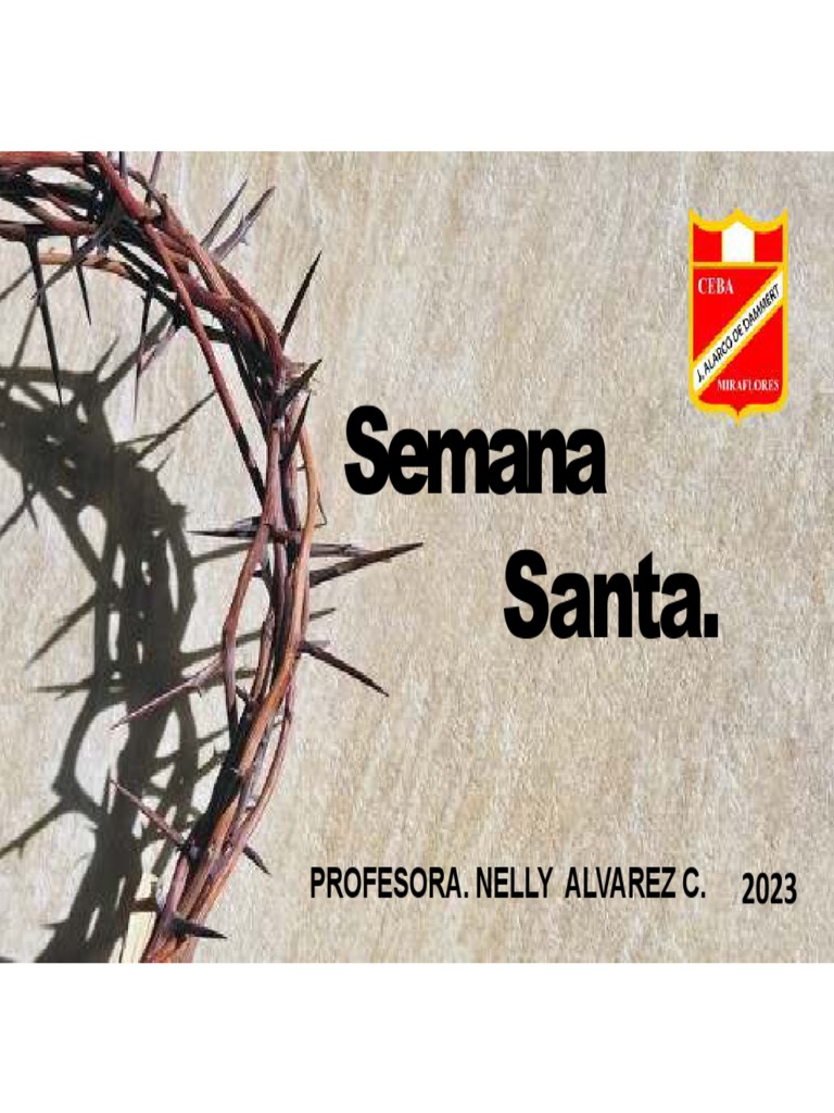 3° PPT La Semana Santa | PDF