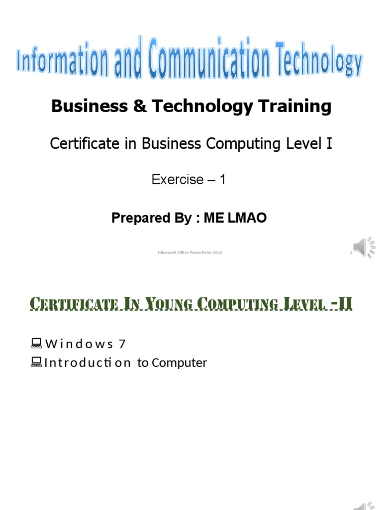 Powerpoint Exercise | PDF | Microsoft Office | Microsoft