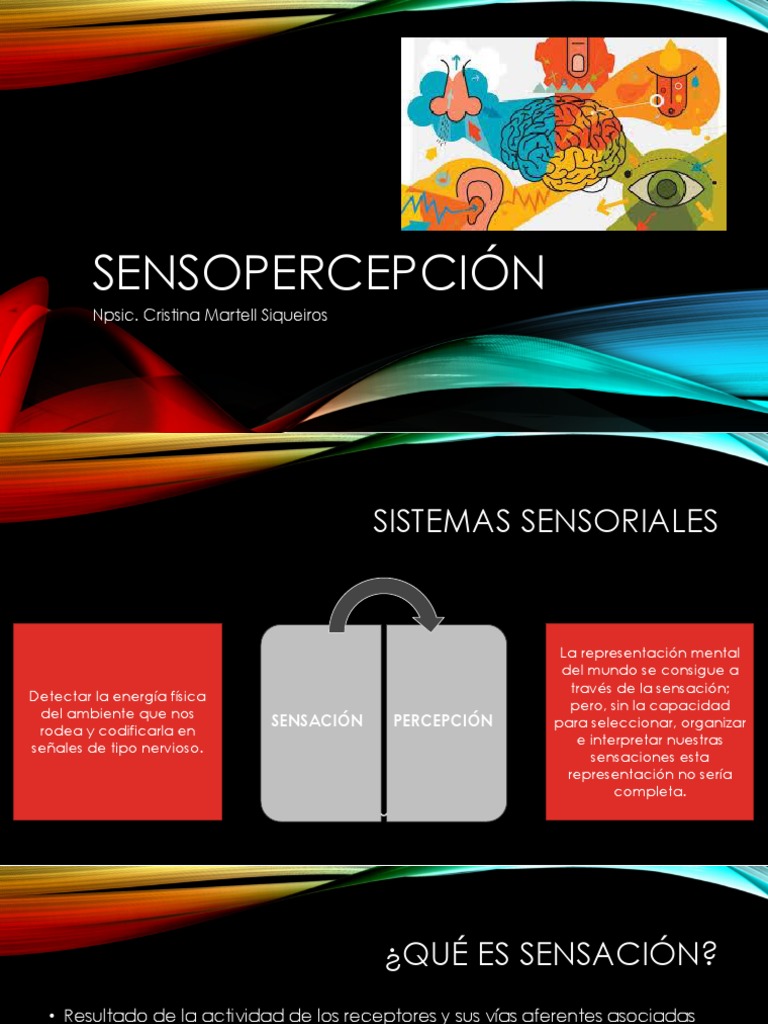 Sensopercepción y Psicofísica | PDF | Percepción | Sentidos