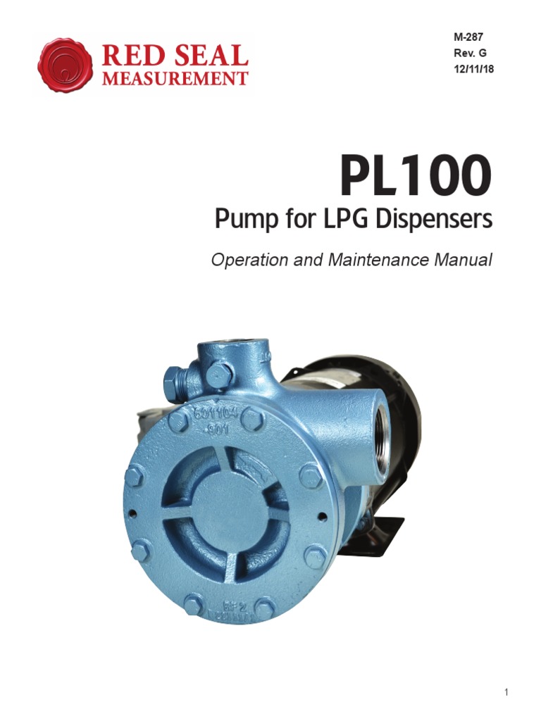 PL 100 Bomba Gas LPG | PDF | Pump | Valve