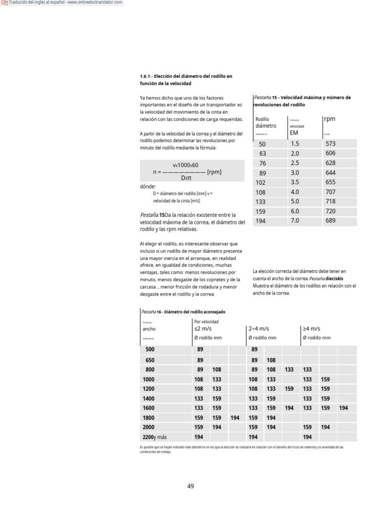 Complete Idler Roller Catalog (051-100) .En - Es | PDF | Mecanica ...
