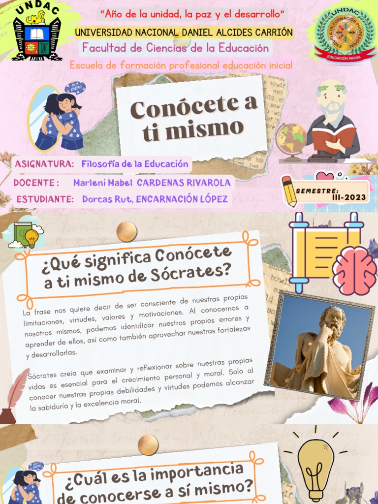 Conócete a Ti Mismo | PDF | Moralidad | Género