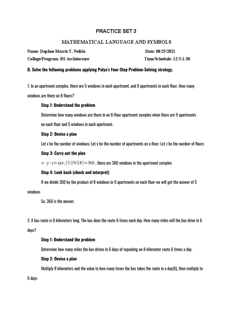 Practice Set 3 D e G | PDF | Metre