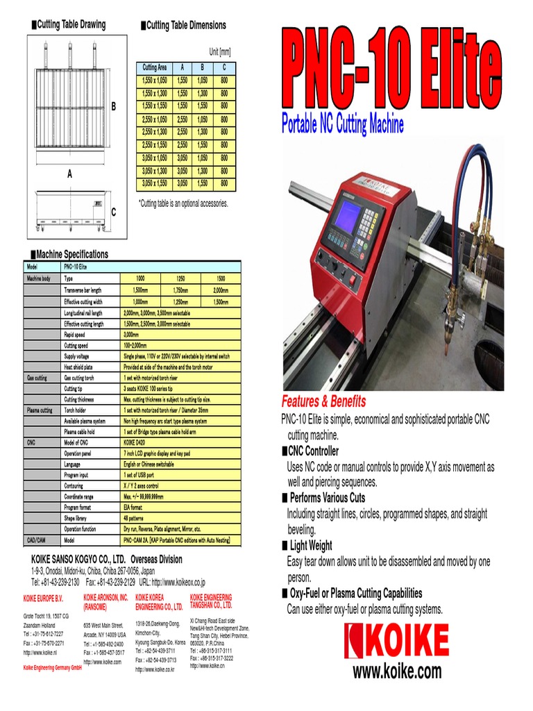 PNC 10catalogue | PDF | Auto Cad | Numerical Control