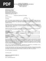 Request for Penalty Reduction BIR | PDF