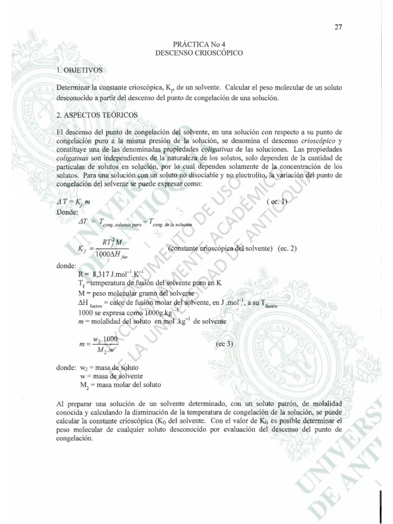 Manual de Fisicoquimica - Practica 04 | PDF Manual de Fisicoquimica - Practica 04 | PDF