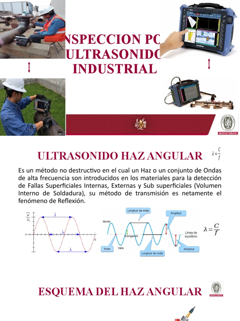 Inspección por Ultrasonido Industrial | PDF | Ultrasonido | Difracción