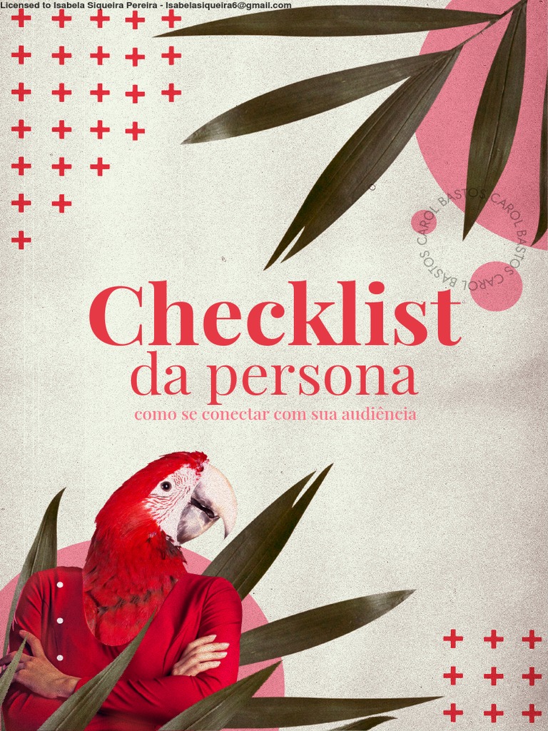 Checklist Da Persona 2022 | PDF