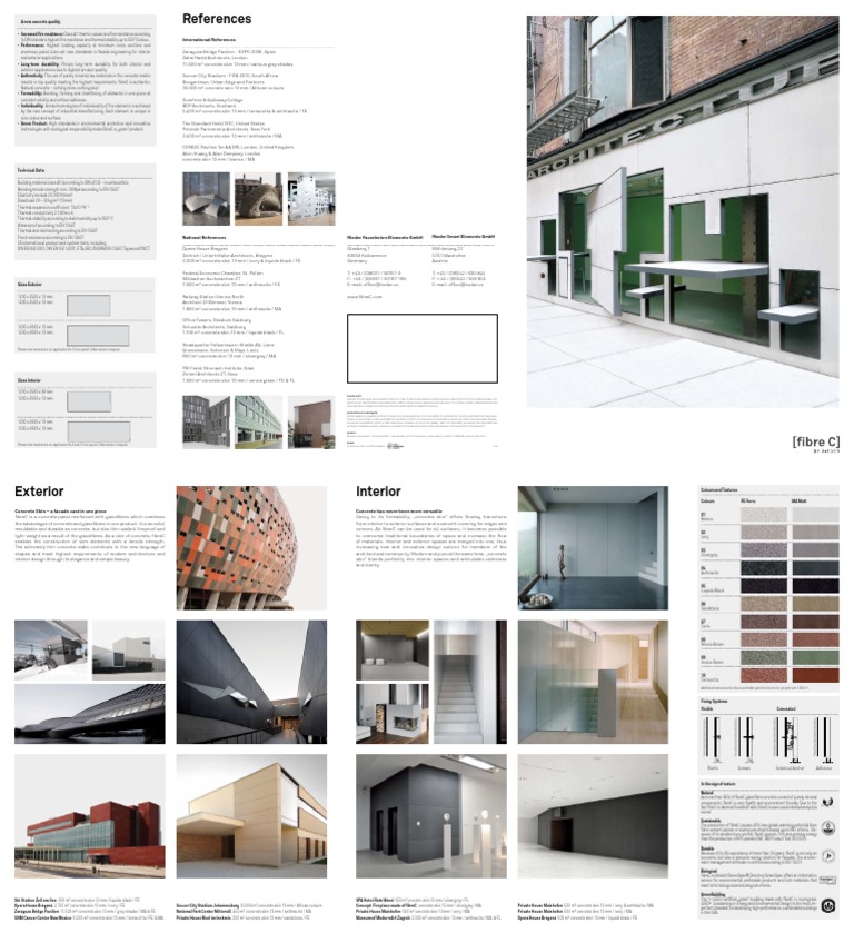 Fibrec EN | PDF | Green Building | Fiberglass