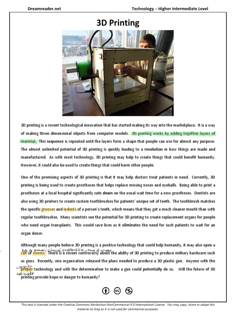 3D Printing | PDF | 3 D Printing