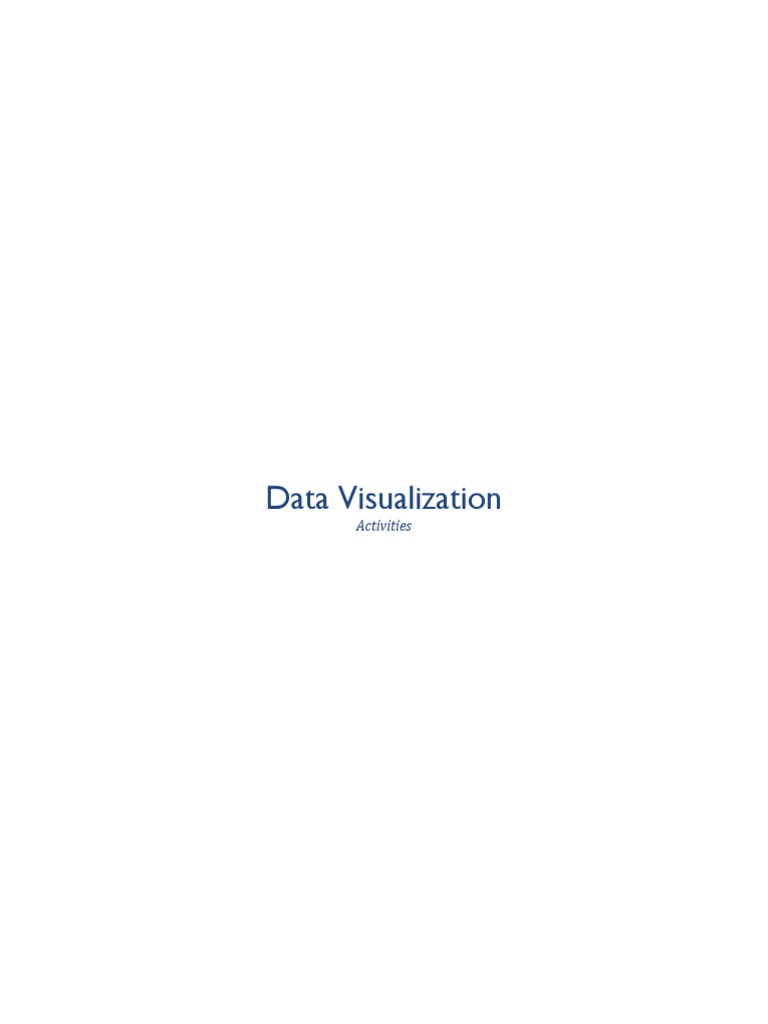 Week 1 Data Visualization Activities Pdf Microsoft Excel Computing