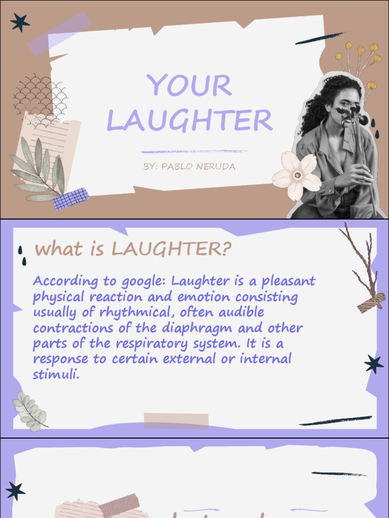 For The Poem Your Laughter | PDF | Laughter | Poetry