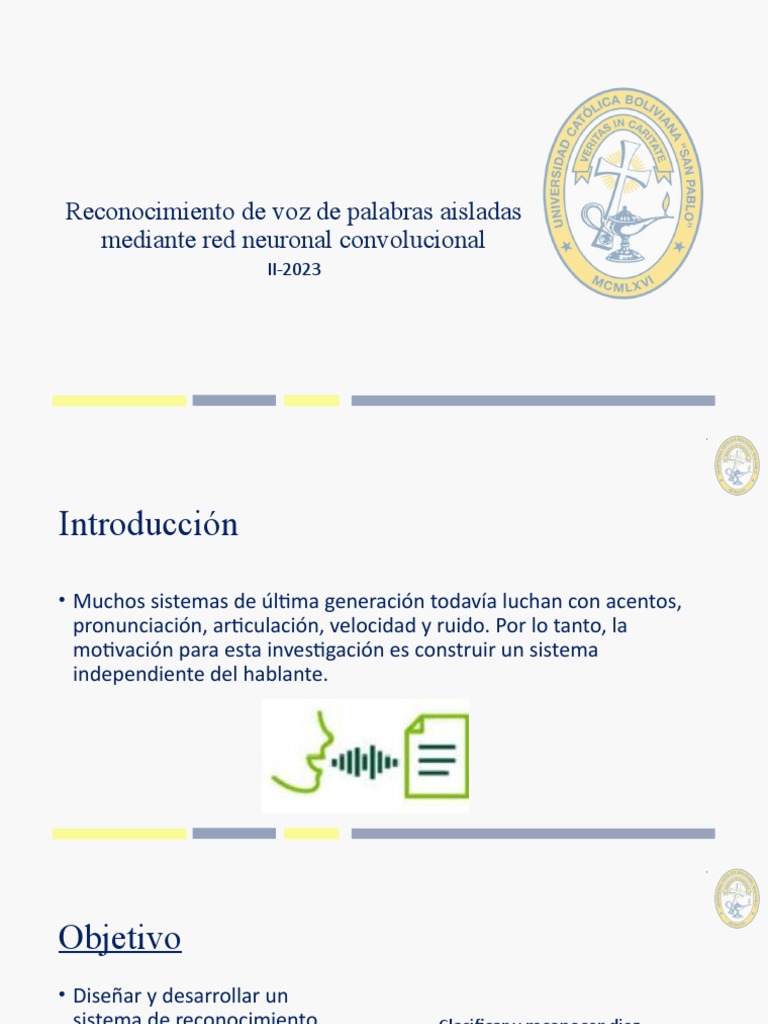 Word Speech Recognition Pdf Ingeniería En Telecomunicaciones Informática