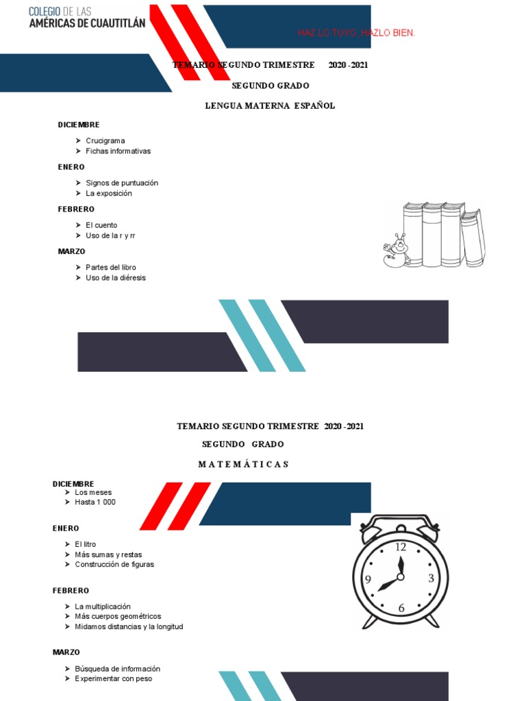 2o Temarios Segundo Trimestre | PDF | Arte