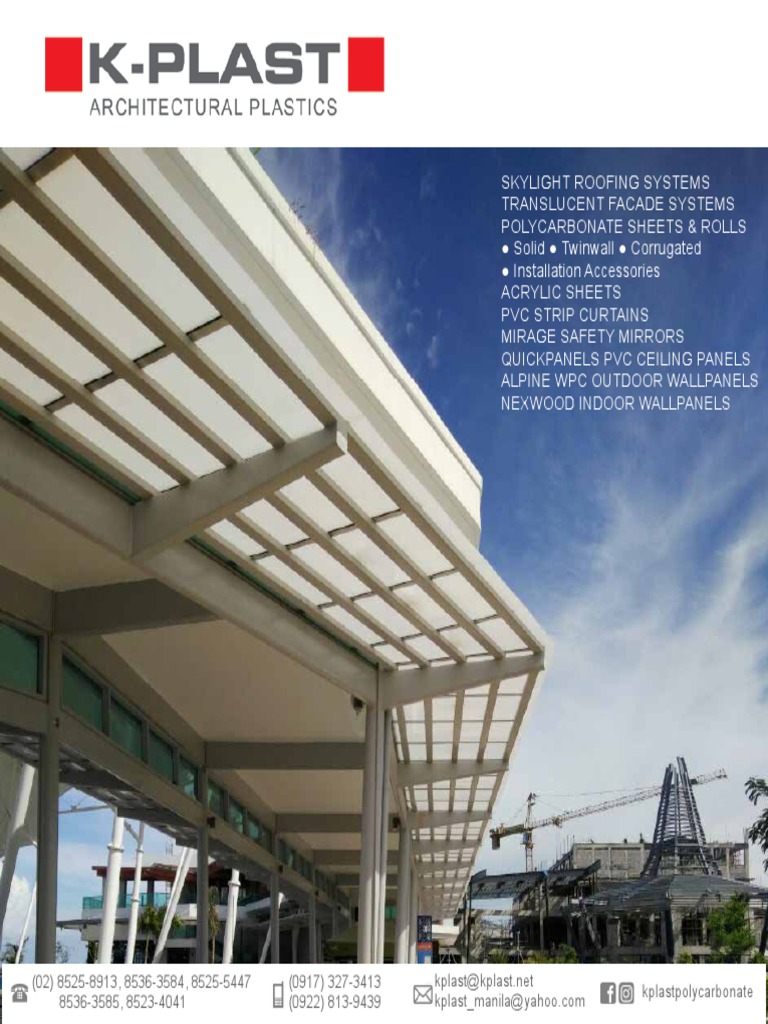 2023 K Plast Brochure | Download Free PDF | Poly(Methyl Methacrylate) | Building Insulation