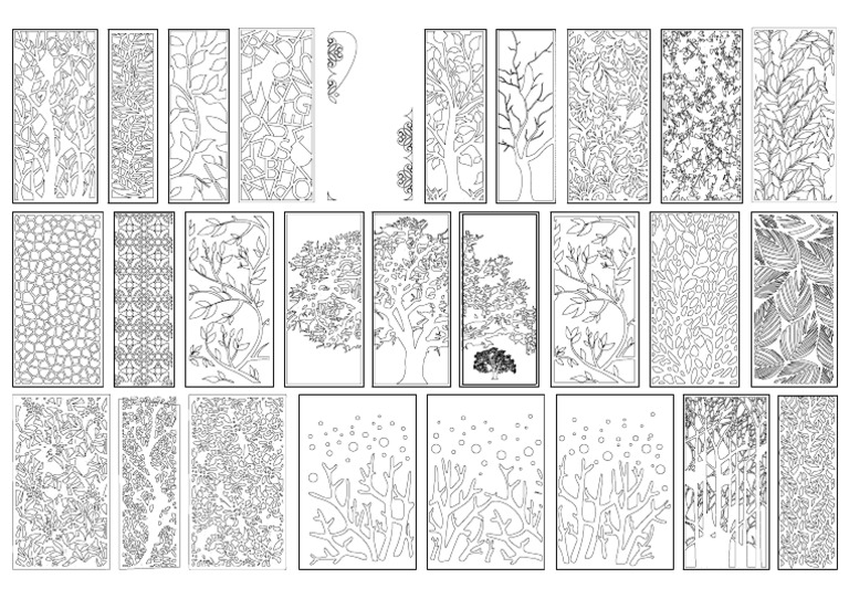 Celosias DXF 6-Model | PDF