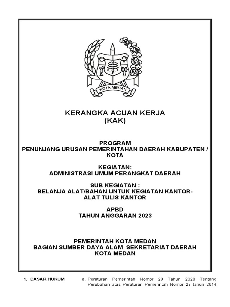 Kak Belanja Atk | PDF