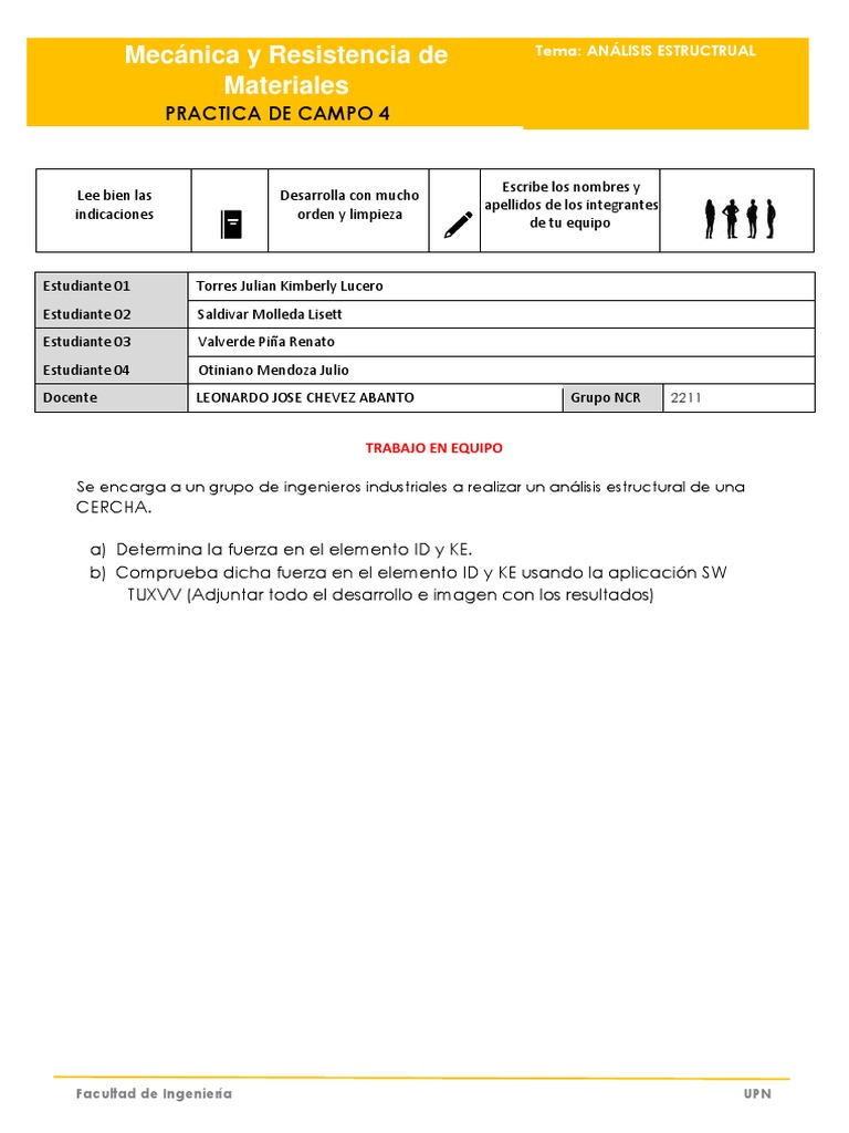 Practica de Campo 4 | PDF