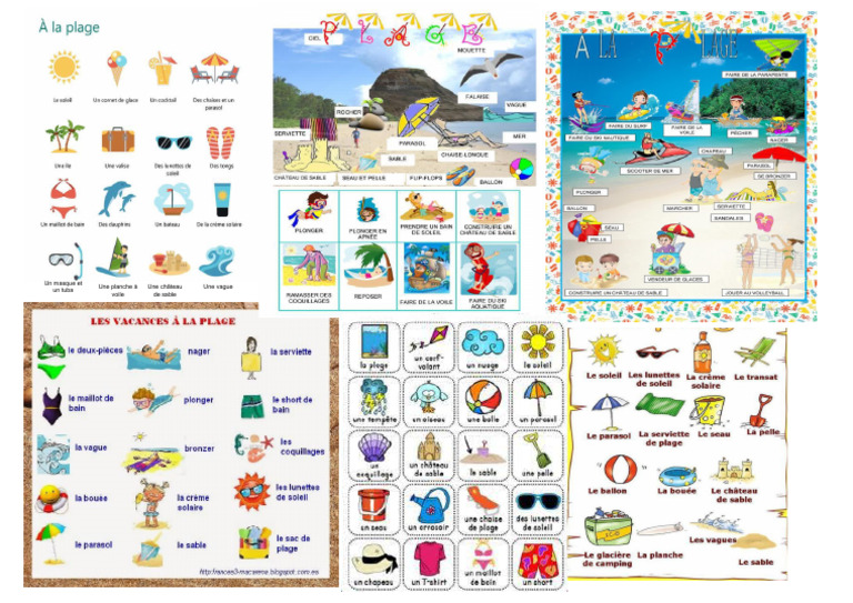 Jeux de Plage et Aventures Aquatiques | PDF